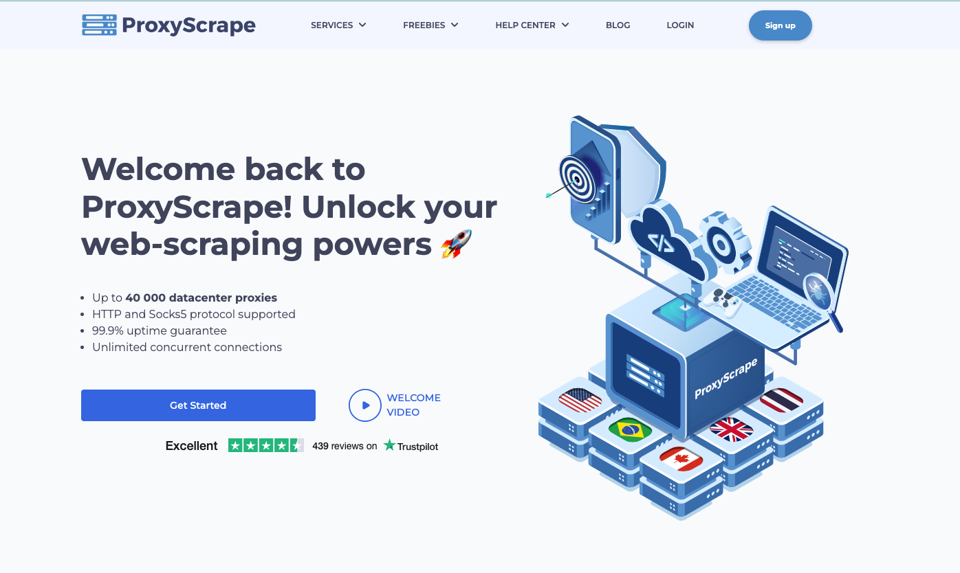 ProxyScrape.com Review — WebProxyList