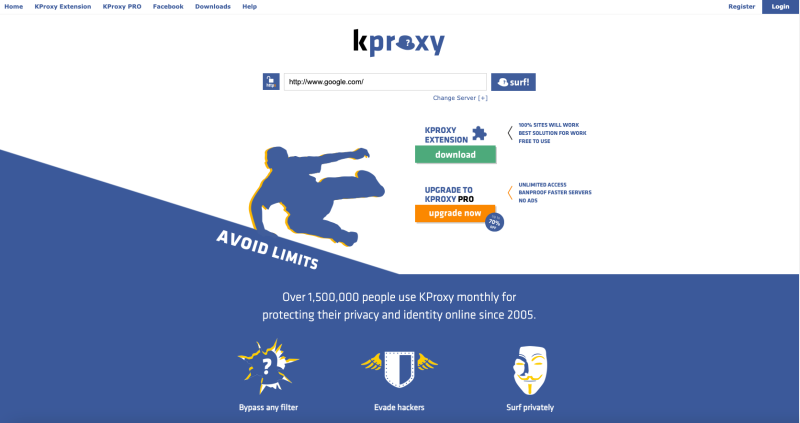 Review of KProxy.com — WebProxyList