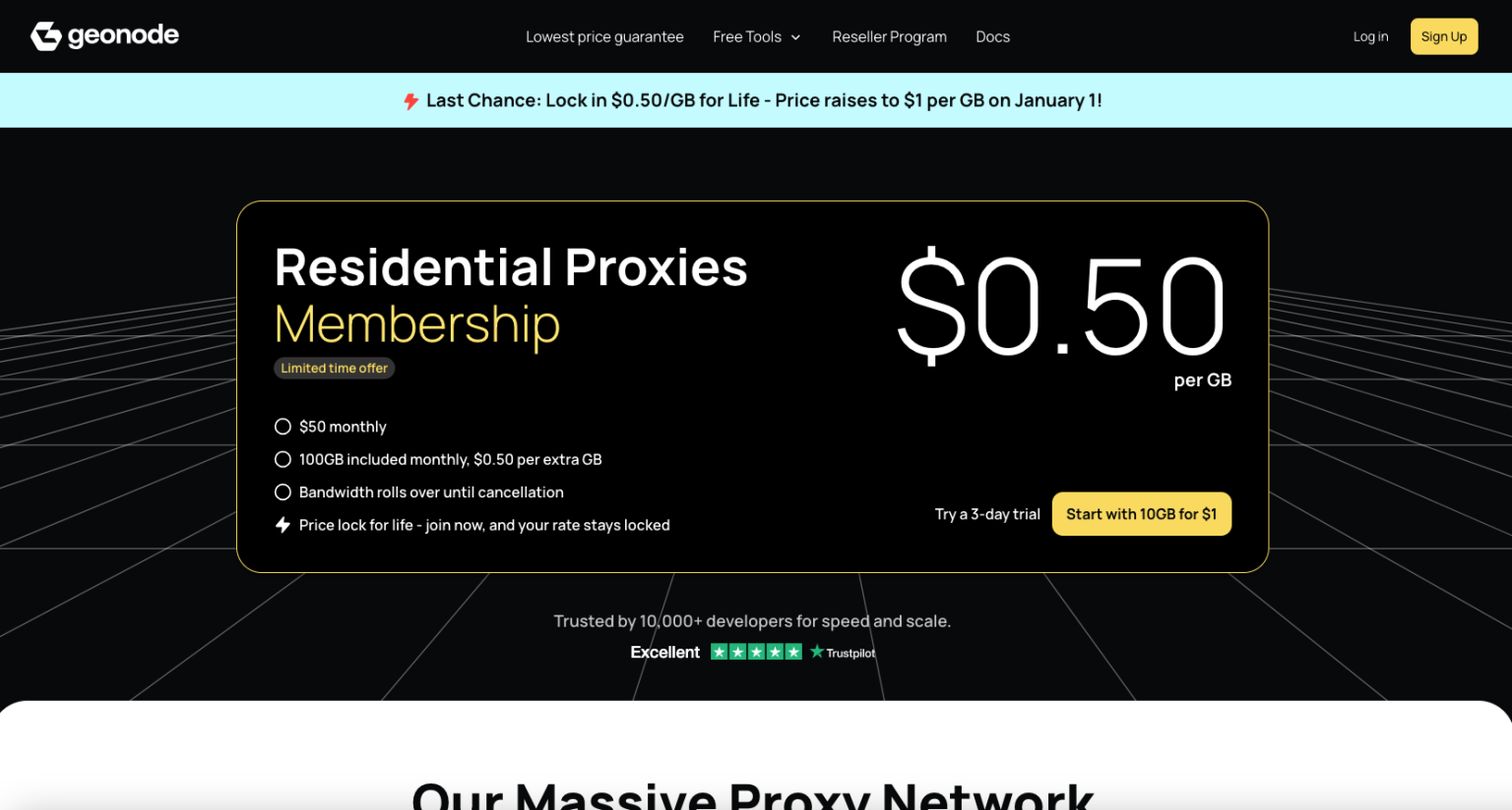 GeoNode: A Proxy Service Platform — WebProxyList