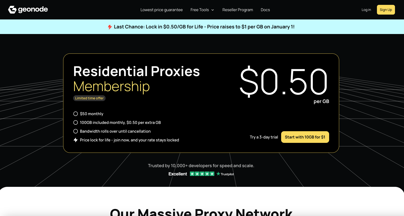 GeoNode: A Proxy Service Platform — WebProxyList